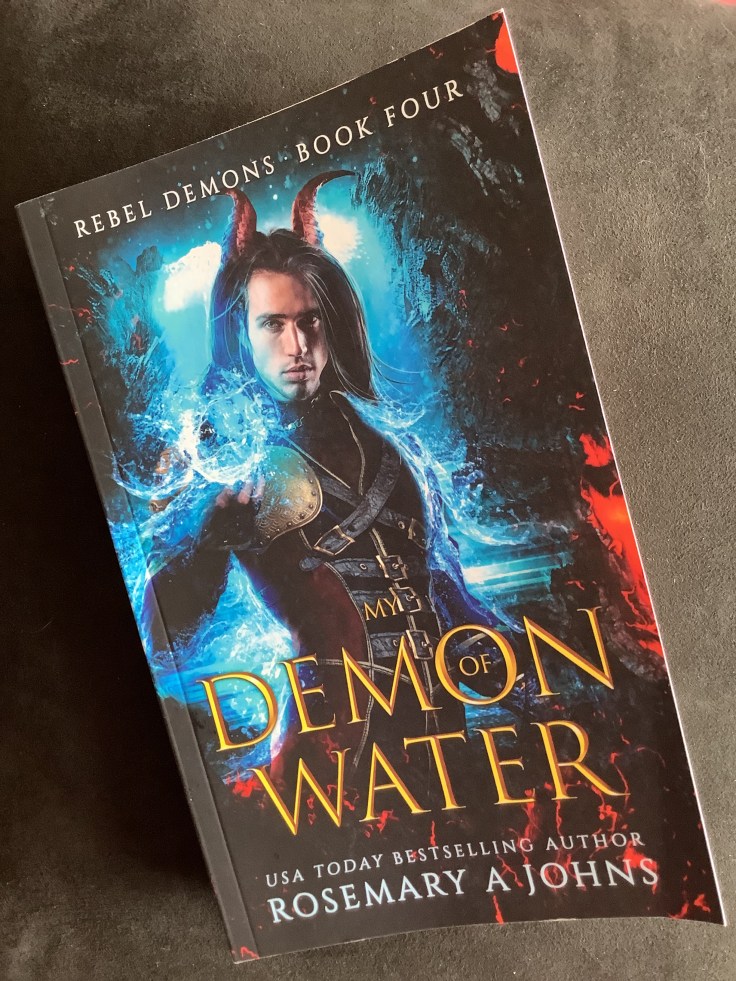 ALERT: FANTASY ROMANCE PAPERBACK RELEASE, MY DEMON OF WATER!